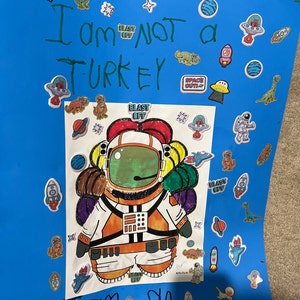 Disguise a Turkey Astronaut Disguise - Etsy