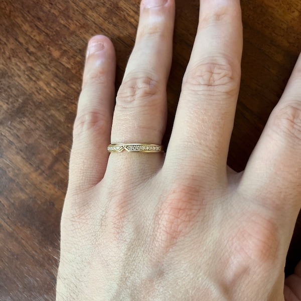 2pcs Two Tone Star Alexandrite Couple Ring Yellow Gold White Gold ...