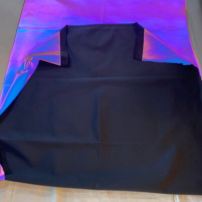 Midnight Rainbow Laser Reflective Material Colorful Gradient Creative ...