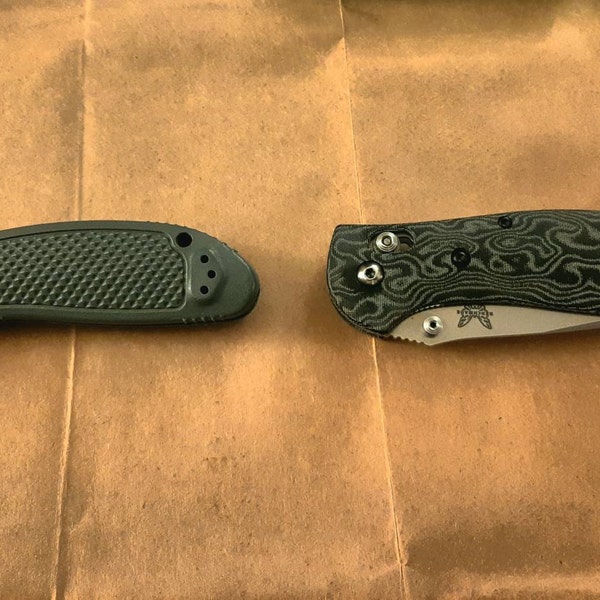 Benchmade 535 Bugout ULTEM Scales Black Deep Carry Clip & Liners - Etsy