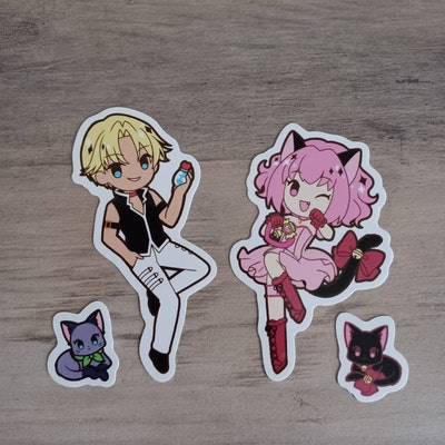 Shugo Chara Vinyl Stickers for Laptop Skateboard Console Water Bottle ...
