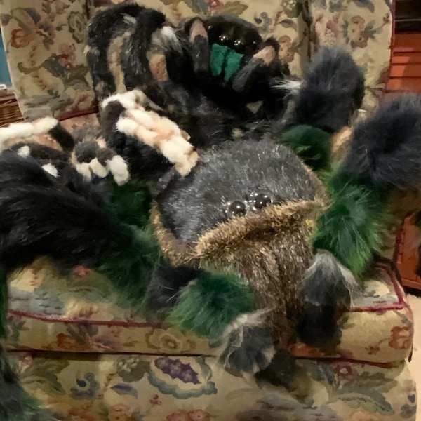 Giant Spider Sleeping Plush for Adults, Weighted Plushie, Cute Monster ...