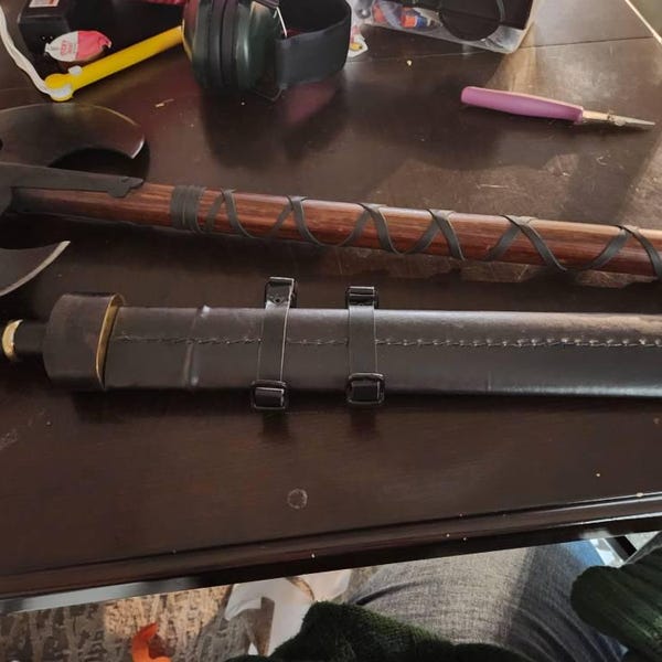 Handmade Afro Sword, Classic Samurai Tachi Sword Real Martial Art Sword ...