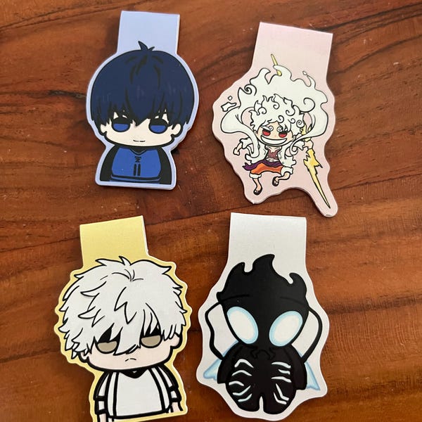 Demon S Hunter Chibi Magnetic Bookmark | Nezuko Tanjiro Inosuke Zenitsu ...