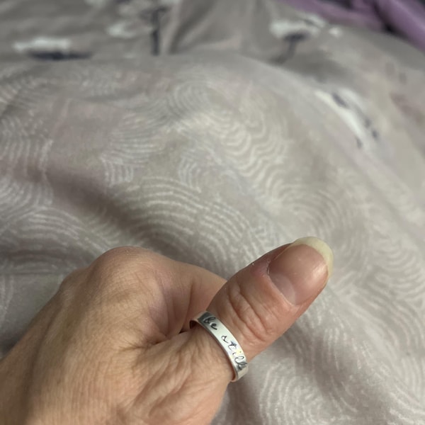 Be Still Ring - Sterling Silver Ring - Gifts for Her - Etsy