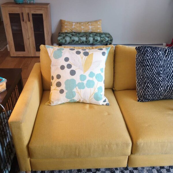 Kelly Ripa Home Flower Mania in Shell Decorative Pillow Cover. Accent ...