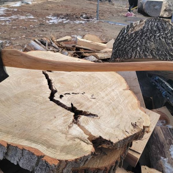 PRE-ORDER** the Voicesofjake Designed Spear Point Splitting Axe! - Etsy