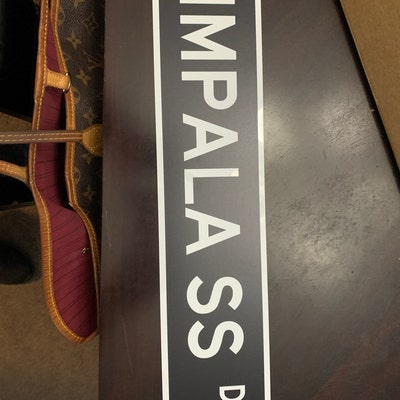 Impala SS, Chevrolet Impala SS Sign, Chevrolet Impala SS Gift, Chevy ...