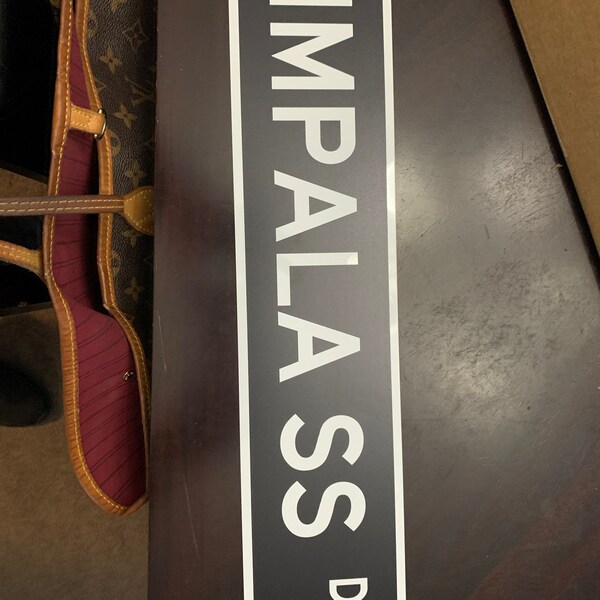 Impala SS, Chevrolet Impala SS Sign, Chevrolet Impala SS Gift, Chevy ...