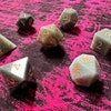 Natural Green Jade Dnd Dice Set Gemstone D20 Dice Set Dungeons and ...