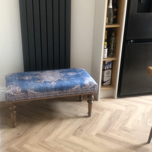 Ottoman Bench, Dining Table Seat, Piano Bench, Bedroom Seat, Handmade ...