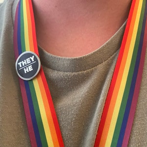 Maybe but Probably Not Gray Ace Demi Pride Enamel Pin in Demisexual ...