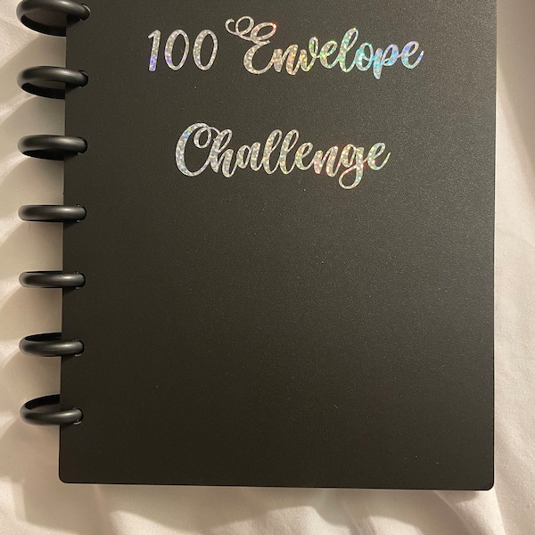 100 Envelope Challenge Decal/sticker - 52 Envelope Savings Challenge ...