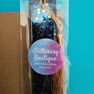 Pastel Glitter Bookmarks, Spring, Girly Gifts, Easter, Pretty Gift for ...