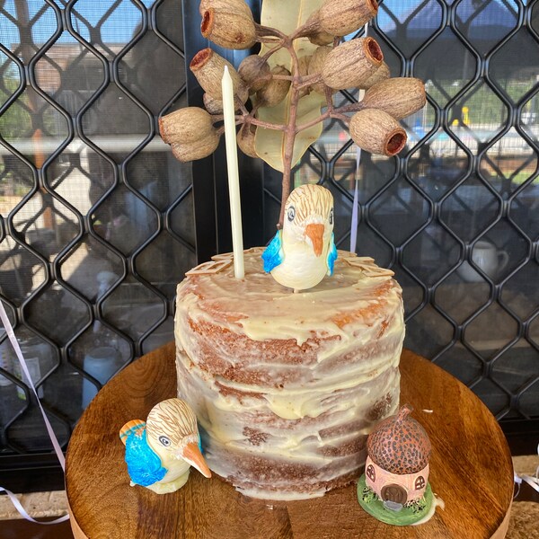 WORLDWIDE Delivery Fondant Cake Topper Australian Aussie Animals Possum ...