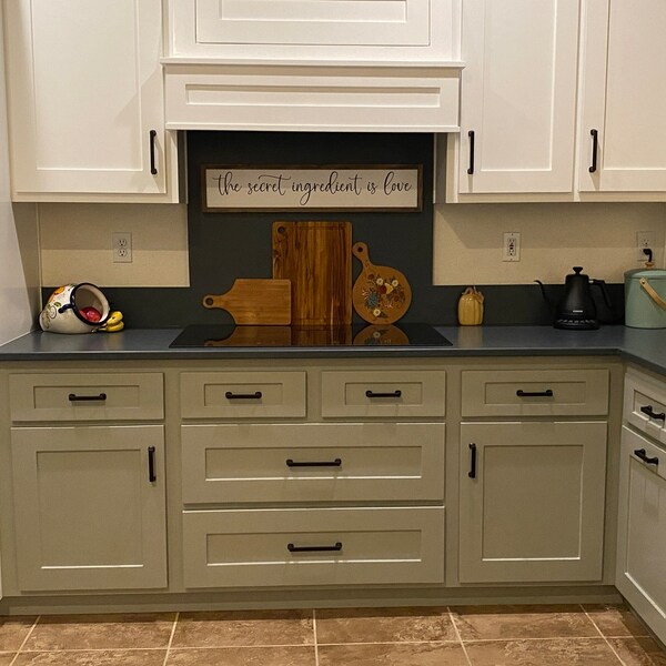 The Secret Ingredient is Love | Kitchen Signs | Kitchen Wall Decor ...