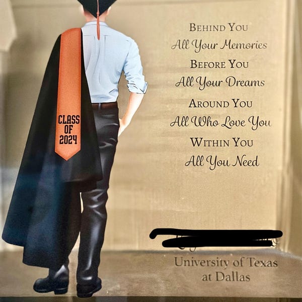 Male Muslim Personalised Graduation Gift,congratulations,class of 2023 ...