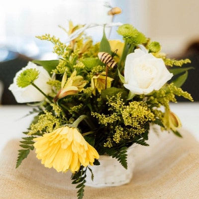 12 Bees,bee Decor,bee Centerpiece,honey Bee, Bee Party,bee Baby Shower ...