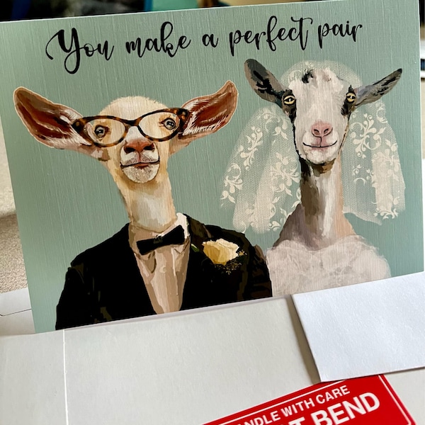 Goat Birthday Card, This Funny Goat Card is Perfect for Girlfriend ...