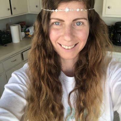 Bridal Forehead Band - Etsy