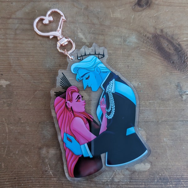 Queen Persephone & King Hades --- KEYCHAIN - Etsy