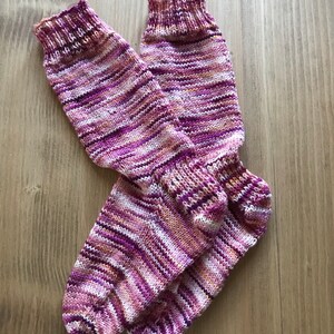 Beginner Sock Knitting Pattern PDF full Video Tutorials Provided, Ideal ...