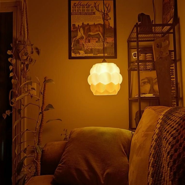 Bubble Gum Pendant Light, Chic Soft Eco-friendly Lamp Shade, Pendant ...