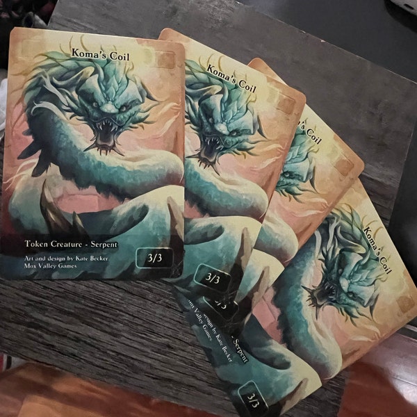 Inertia // Frailty Token two Sided, Front and Back Pictured - Etsy