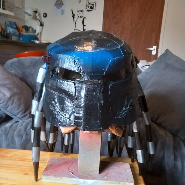 Predator Helmet Out of Cardboard TEMPLATES - Etsy