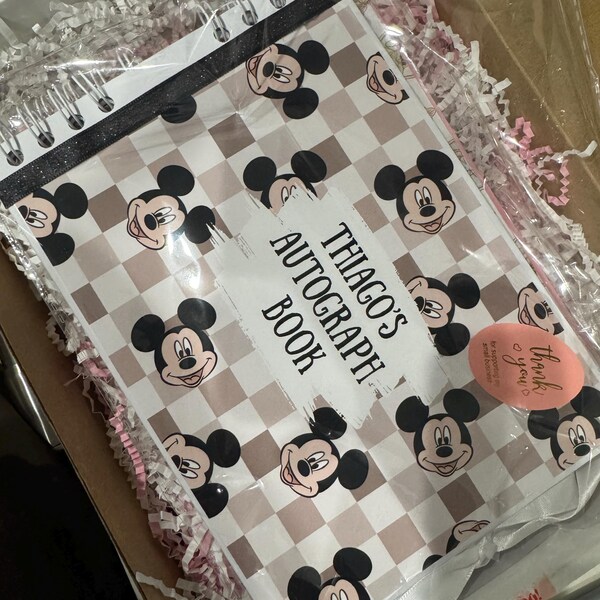 Moana Autograph Book - Etsy