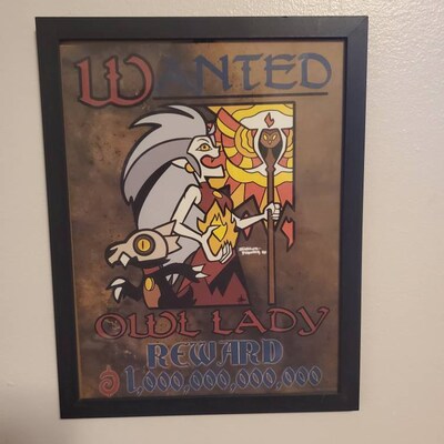Eda's Wanted Poster Print - Etsy