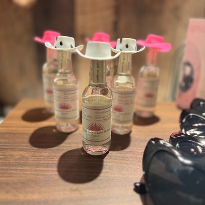 Custom Tequila Bottle Label Purple, Printable Gift, Liquor Bottle, Mini ...