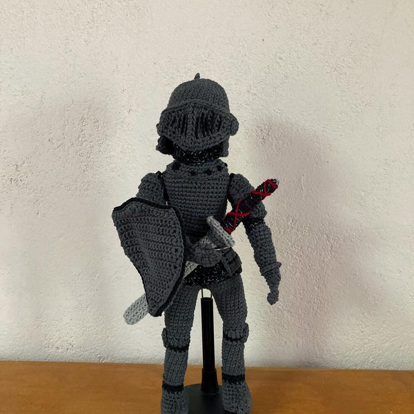 PDF Instant Download. Armour of God KNIGHT, , Fantasy Range Amigurumi ...