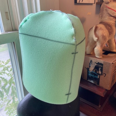 Bucket Style Foam Fursuit Head Base and Liner Pattern - Etsy