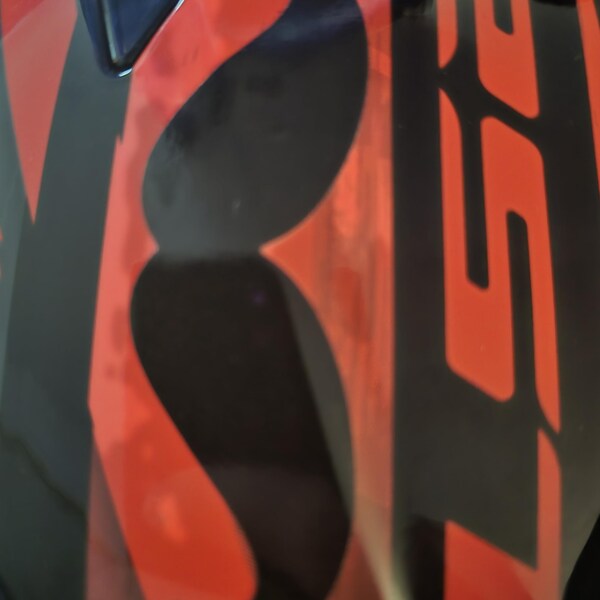 Set of 2 Lightning Bolt Decals, Motorcycle Helmet Sticker Kit, 3M ...