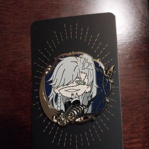 Black Butler Hard Enamel Pins - Kuroshitsuji Ciel Sebastian Grell ...