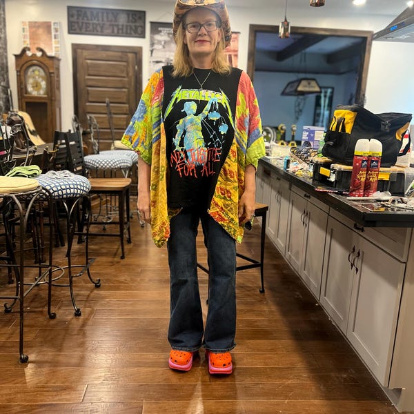 Pink Floyd Upcycled Kantha Tee Doll Baby Oversized Fits a Small to ...