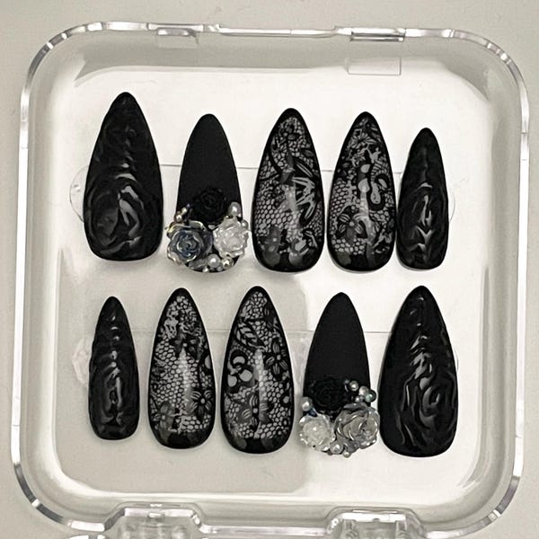 Stray Kids Press on Nails, Kpop Nails, Concert Nails, Customizable ...