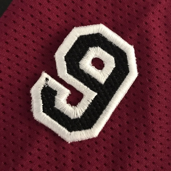 2" Varsity Number Patch, Any Color Combo, Custom Made! - Etsy