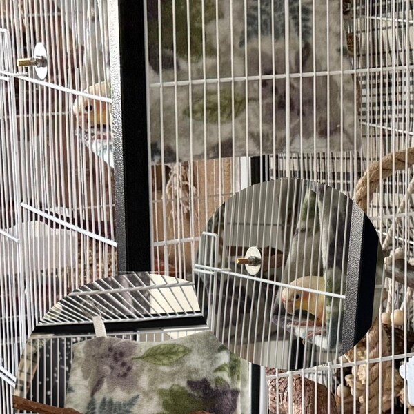 Custom Cozy Bird Tent Comfy Parrot Hut Pet Bird Bed Accessory Handmade ...