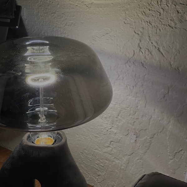 LED Smoke Bulbs! Modern Low Energy Light Bulbs LED Edison Glass Globe ...