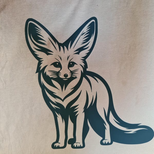 Fennec Fox SVG Bundle, Fox PNG, Cute Fennec Fox Clipart, Hand Drawn ...