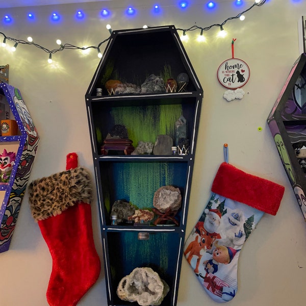Nightmare 2ft Coffin Shelf - Etsy