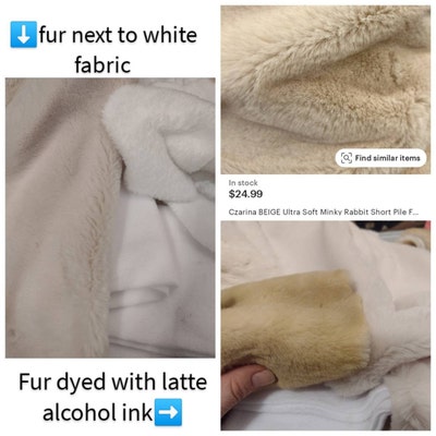 Charlie PATCHES GLITTER 7 Shaggy Soft Faux Fur Fabric for Home Decor ...