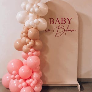 Baptism Wall Decal for Balloon Arch, Balloon Arch Decoration ...