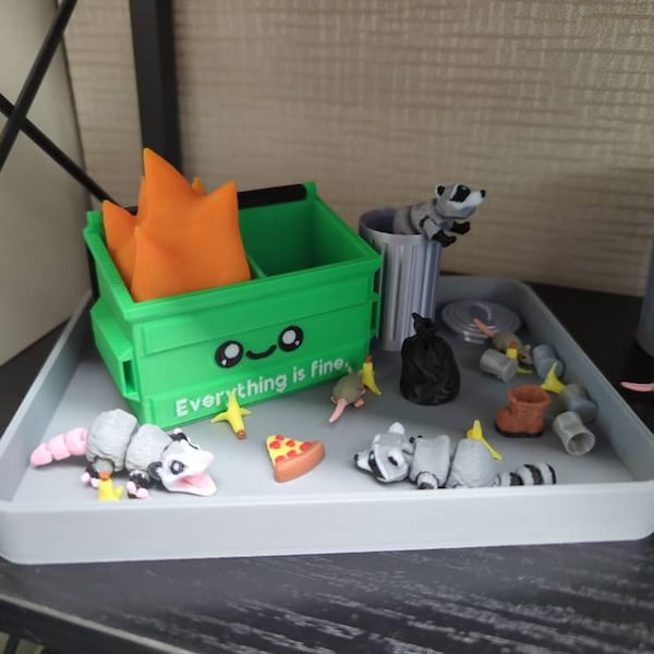 Bunny Zen Garden - Fidget Desk Sandbox - Cubicle Decor - Office Stress ...