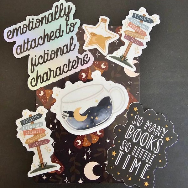 Celes-tea Celestial Tea Cup Waterproof Sticker | Galaxy Kindle and ...