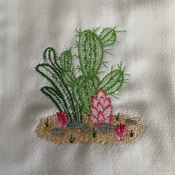 Cactus Machine Embroidery Designs Instant Download 4x4 5x5 Hoop 10 ...