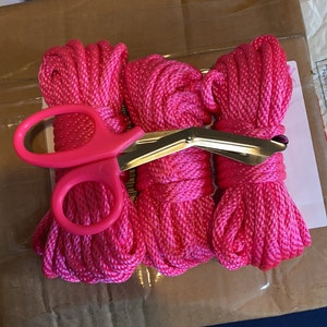 Beginners Rope Bondage Kit 90ft Shears for Shibari or - Etsy