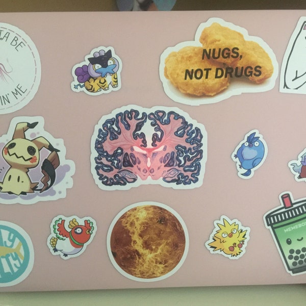 Legendary Pokemon Stickers - Etsy